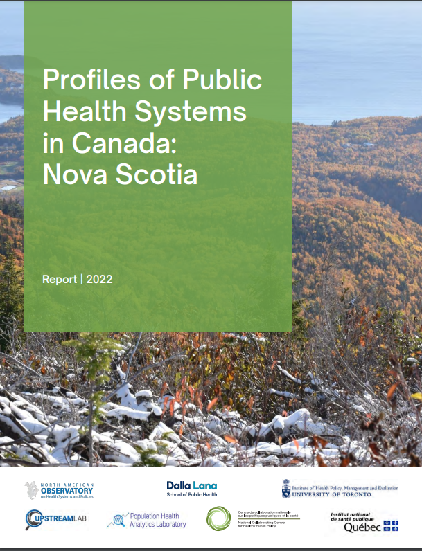 Profiles of Public Health Systems in Canada: Nova Scotia » Upstream Lab